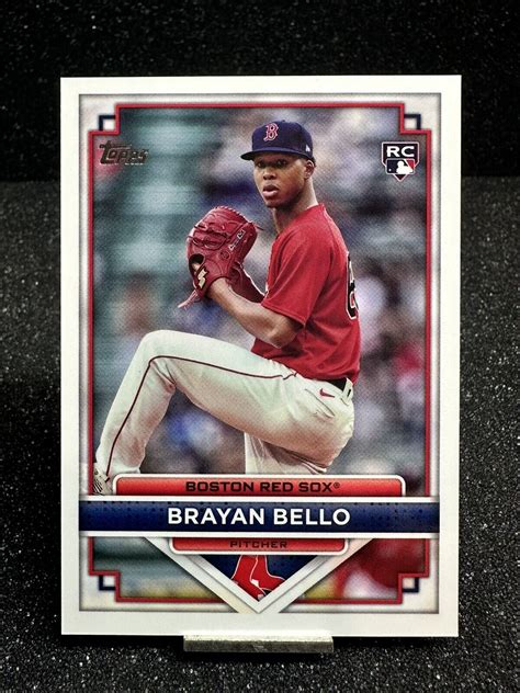 2023 Topps Flagship Collection Brayan Bello Rc 26 Boston Red Sox Free