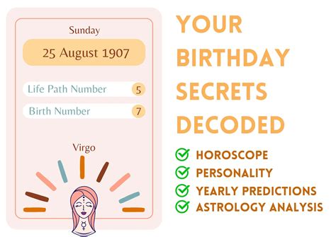 2027 Predictions For People Born On August 25 1907