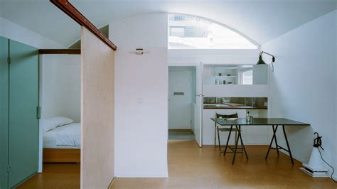 TYPE Uses Cardboard Screens To Divide Crescent House Flat In London