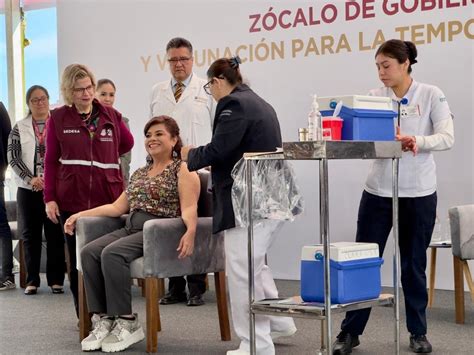 La Jornada Clara Brugada Pone En Marcha Campaña Invernal De Vacunación