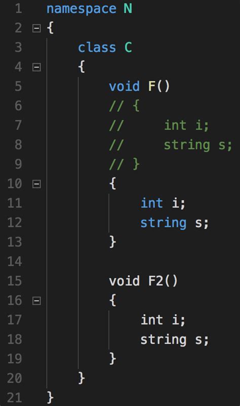 syntax highlighting lost after certain comments · issue 1659 · dotnet