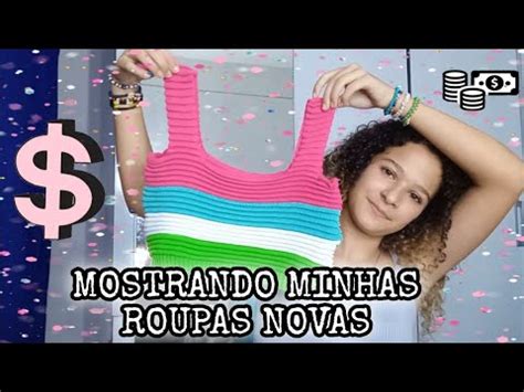 Mostrando Minhas Roupas Novas Youtube