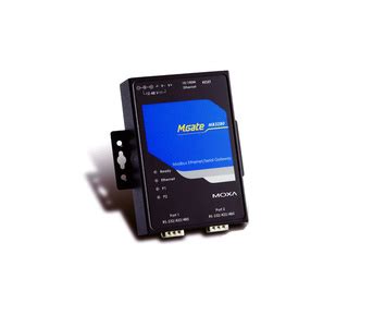 Moxa MGate MB Port RS Modbus TCP To Serial Communication Gateway Modbus