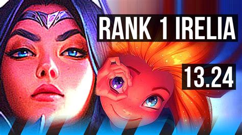 Irelia Vs Zoe Mid Rank 1 Irelia 8 Solo Kills Rank 9 Br