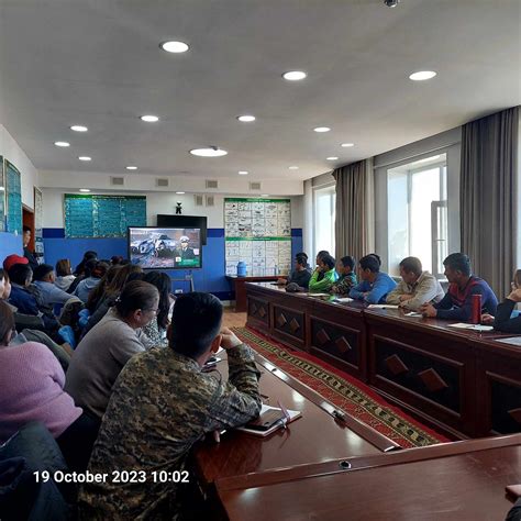 Аймгийн Цагдаагийн газрын замын цагдаагийн тасгийн дарга У Батжаргалаар ахлуулсан ажлын хэсэг