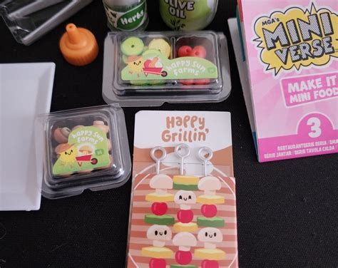 Miniverse Make It Mini Food Series VEGGIE SKEWERS Etsy