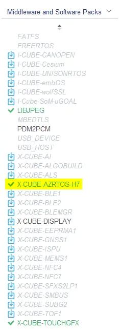 驱动 Touchgfx Documentation