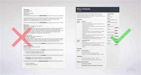 Qa Tester Resume Examples And Complete Guide 10 Tips