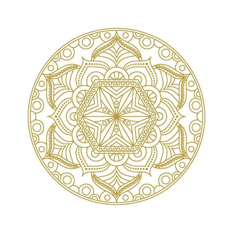 Mandala Ornament Vector Illustration 35526075 Vector Art At Vecteezy
