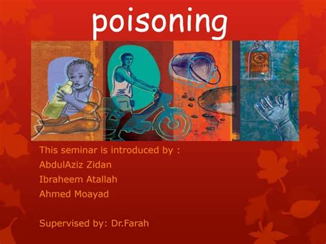 Kerosene Poisoning Pptx