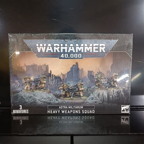 Games Workshop Warhammer ASTRA MILITARUM CADIAN HEAVY WEAPONS SQUAD Shopee