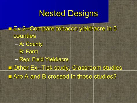 PPT Nested Designs PowerPoint Presentation Free Download ID