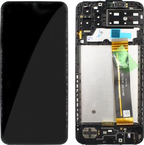 Voor Samsung SM A135F Galaxy A13 4G LCD Display Touchscreen Frame