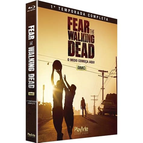 Box Blu Ray Fear The Walking Dead 1ª Temporada Shopee Brasil