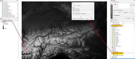 Zooming To Maximum Raster Cell Value In Qgis Geographic Information