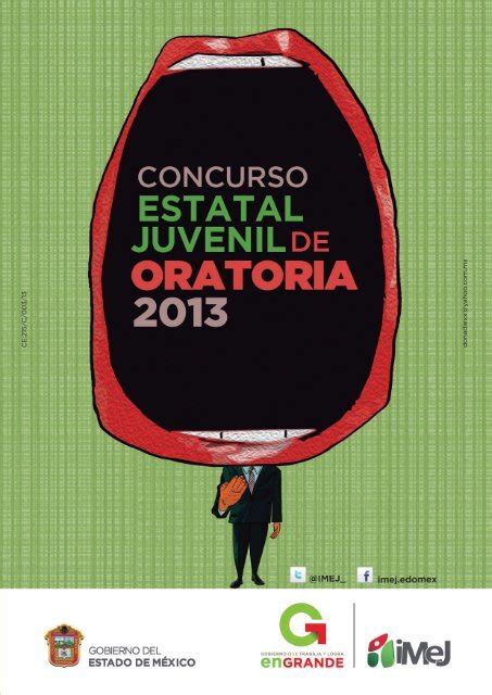 Convocatoria Del Concurso Estatal Juvenil De Oratoria 2013