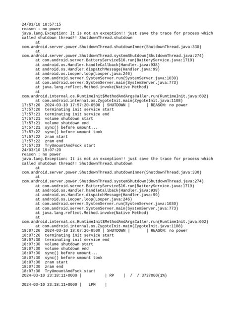 Power Off Reset Reason Backup Pdf Java Programming Language Systems Architecture
