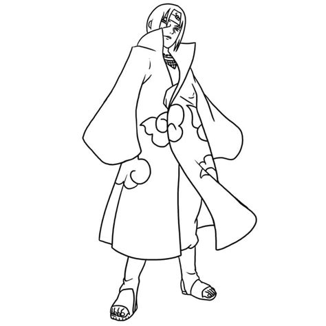 Dibujos De Itachi Uchiha Para Colorear AniYuki Anime Portal