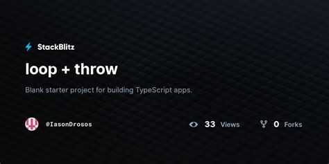 loop throw stackblitz