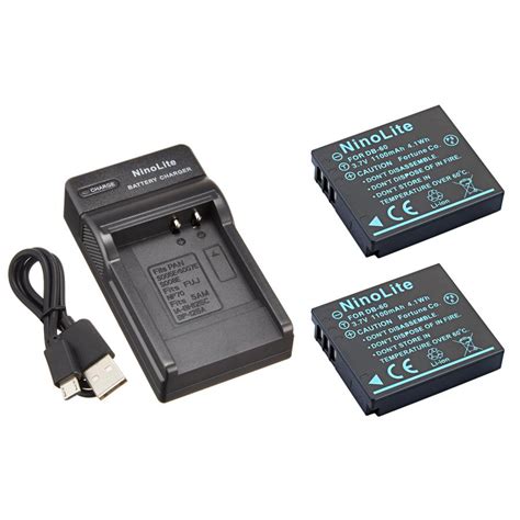 Usb充電器 と バッテリー2個セット Dc68 と Pentax D Li106 互換バッテリー Dc68 D Li106 Dbl