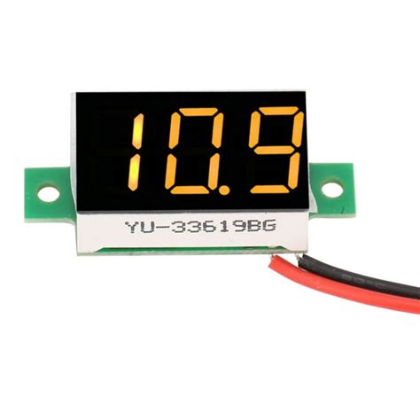 mini voltímetro led 5 piezas mini voltímetro led digital mini