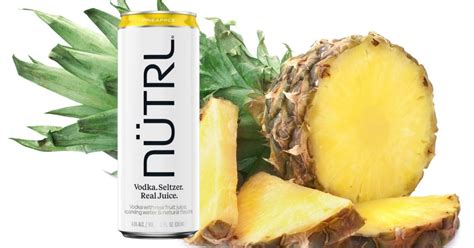 NÜtrl Vodka Seltzer Review Pineapple Seltzer Nation