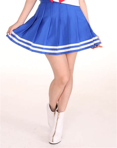 Image Of Ready To Post Blue Cheerleading Skirt Sailor Moon Skirt