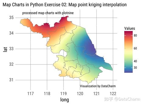 空间绘图 Python Pykrige包 克里金kriging插值计算及可视化绘制 知乎