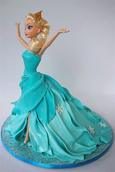 Cake Blog Elsa Doll Cake Tutorial