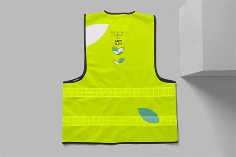 Safety Vest Mockup Product Mockups Ft Apron Mockup And Construction
