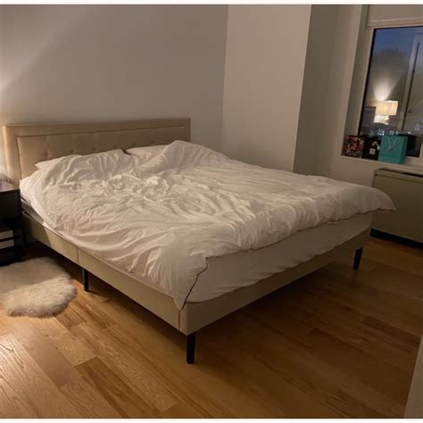 Nectar King Size Bed Frame With Headboard Aptdeco