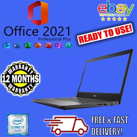 Dell Latitude 5480 Win11 Microsoft Office 2021 I7 8gb Ram 256gb Ssd