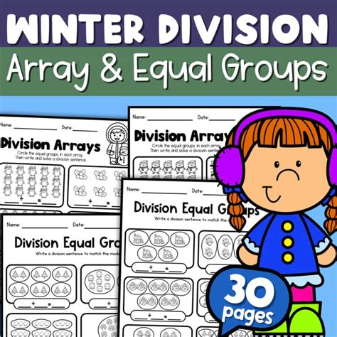 Division Equal Groups And Arrays Worksheets Division Array Worksheets