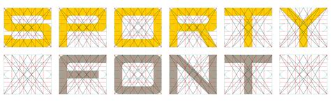 Font Grid On Behance