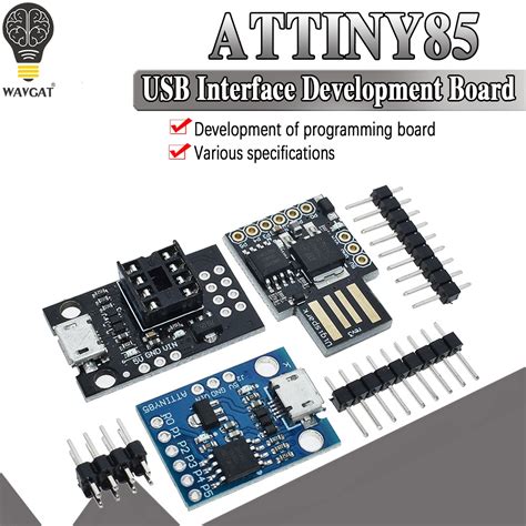 Official Blue Black Tiny85 Digispark Kickstarter Micro Development