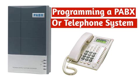 Program A Telephone Intercom System Pabx Youtube
