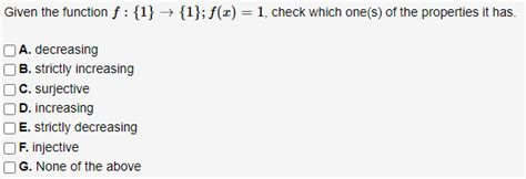 solved given the function f [0 1]→r f x x2 check which