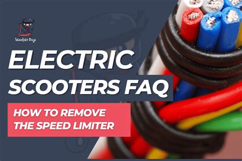 How To Remove Speed Limiter On Electric Scooter Step By Step Scooter