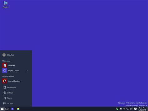 Microsoft Makes The Windows Like Start Menu Of Windows More Eye Candy Softpedia