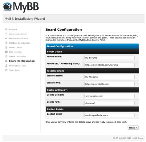 Install Mybb Documentation Install Mybb Documentation
