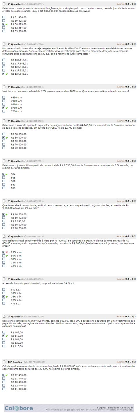 matemática financeira Matemática Financeira