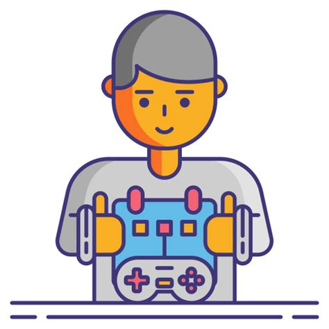 Game Controller Flaticons Lineal Color Icon