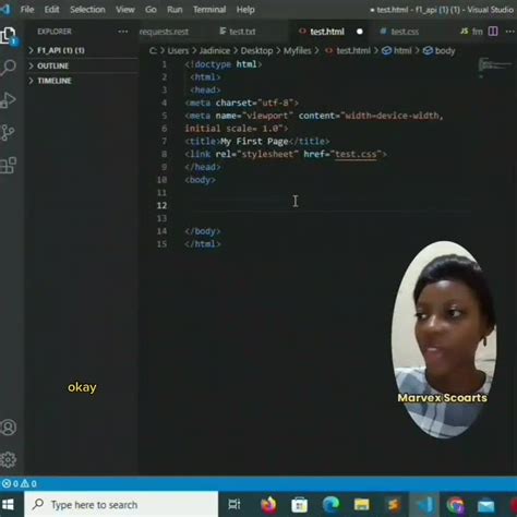 Video Webdevelopment Marvexscoarts Project Webdevelopers Htmlcss