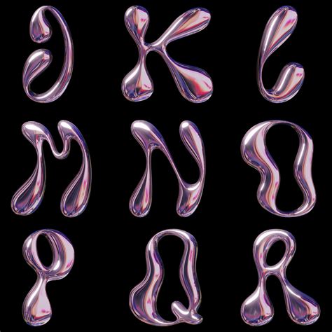 3d Bubbly Letters Clipart Png Svg Bundle Bubbly Font Bubbly Alphabet