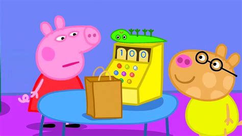 Свинка Пеппа на русском все серии подряд Свинка Пеппа продает игрушки Мультики Youtube