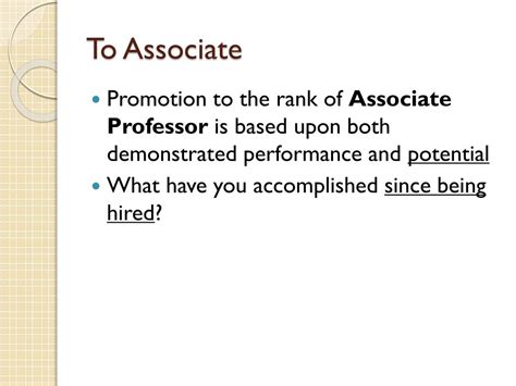 Ppt Promotion And Tenure Powerpoint Presentation Free Download Id