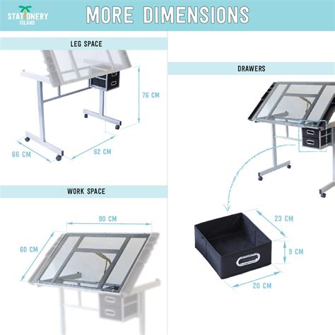 Stationery Island Drawing Table Dunbar Drafting Table Movable Art And