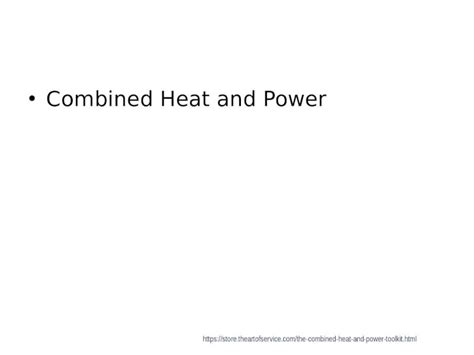 Pptx Combined Heat And Power Dokumentips