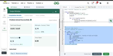 Nadeem Shaik On Linkedin Gfg160 Gfg Geekstreak2024