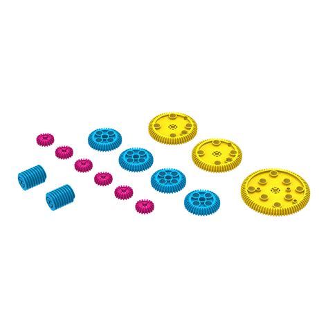 Robotics Workshop With Microbit Gears Component Pack 15 Assorted Ge